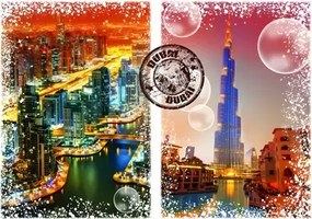 GRAFIKA Puzzle Cesta kolem světa: Dubaj / 1000 dílků / 69 x 47,8 cm