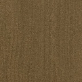 Konferenční stolek medově hnědý 50x50x33,5 cm masivní borovice - Default Title