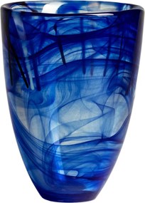 Váza Contrast 20 cm nebově modrá