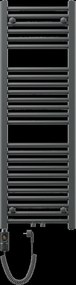 Mexen Ares, elektrické topné těleso 1200x400 mm + topná tyč 600 W, antracitová, W102-1200-400-2600-66