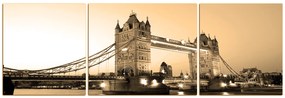 Obraz na plátně - Tower Bridge - panoráma 530FC (90x30 cm)