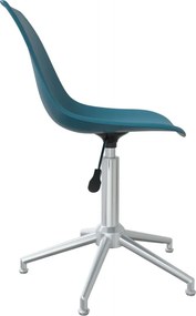 vidaXL Otočné jídelní židle 4 ks PP [3085312] Barva: světle šedá
