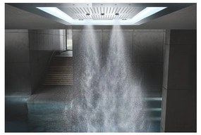 Grohe Rainshower F-Series 40 &quot;AquaSymphony - Stropní sprcha 6+ proudů s osvětlením, chrom 26373001