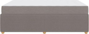 Rám postele Taupe 160 x 200 cm textil 3398409