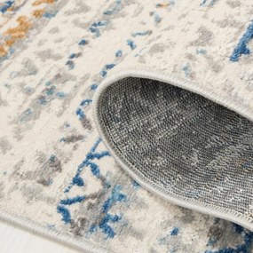 Kusový koberec Frederik krémově modrý 140x200cm