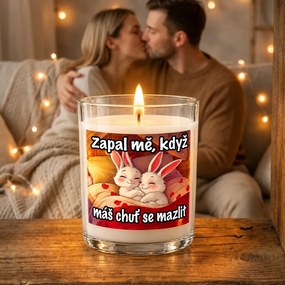 Ahome CZ Krásná svíčka Zapal mě, když máš chuť se mazlit