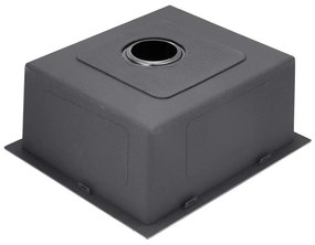 Erga HD, 1-komorový ocelový dřez 470x450x210 mm, ocelová, ERG-MLS-HD4745