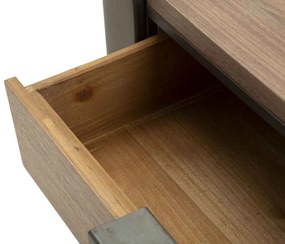 Designový konferenční stolek Ekewaka 60 cm hnědý