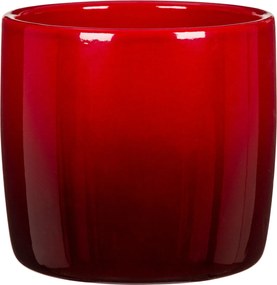 Scheurich Obal na květináč Solido 900 Noble Red, pr. 18 cm