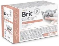 VAFO Brit Veterinární diety Praha s.r.o. Brit VD Cat Pouch fillets in Gravy Renal 12x85g