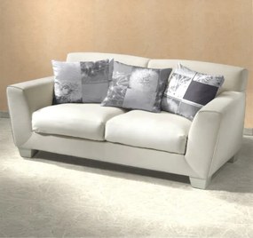 Dadka Povlečení bavlna Pampelišky 3D šedé 140x200, 70x90 cm