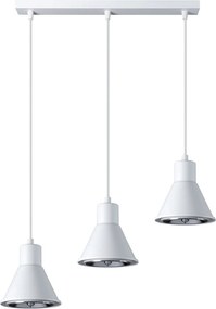 Sollux Lighting Závěsné svítidlo TALEJA 3 bílé ES111