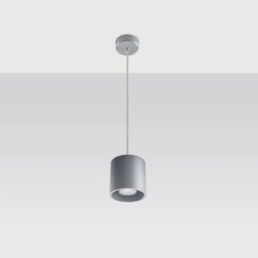 Sollux Lighting Závěsné svítidlo ORBIS 1 šedé