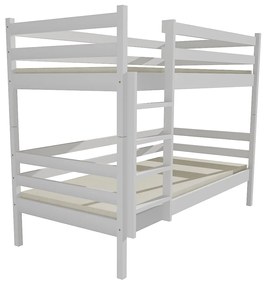 Patrová postel PP 011 90 x 200 cm - bílá