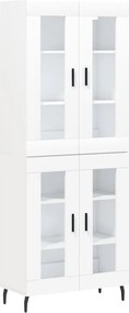 Skříň highboard bílá 69,5 x 34 x 180 cm kompozitní dřevo 3198289