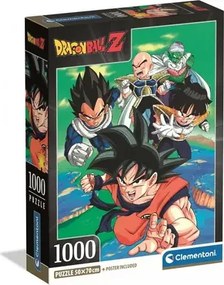 Clementoni 37051 Puzzle Dragon Ball Z: Do akce 1000 dílků