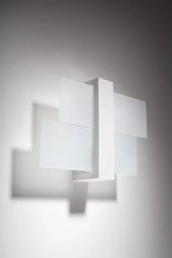 Nástěnné svítidlo SOLLUX Feniks 1 E27 1x60W bez zdroje SL.0079 bílá