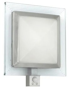 EGLO 88163 - Venkovní nástěnné svítidlo s čidlem PALI 1xE27/15W + 1xLED/1,28W