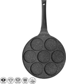 Pánev na volská oka GRANDE,   27 cm, 7 sekcí