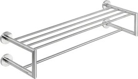 Bemeta Design NEO: Držák ručníků, 600 mm, dvojitý, s hrazdou -