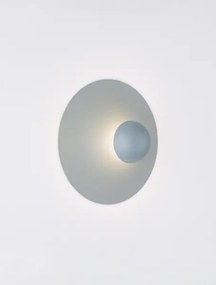 LED bluish šedé nástěnné svítidlo Edem