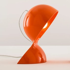 Artemide 1466070A Dalú Orange, oranžová designová stolní lampa, 1x28W, výška: 26 cm