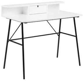 Designový psací stůl Nava 100 cm bílý