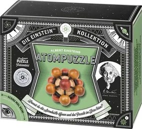 PROFESSOR PUZZLE Dřevěný hlavolam Atom / The Einstein Collection / Obt