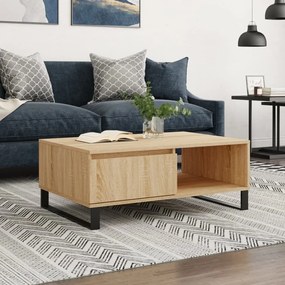 vidaXL Konferenční stolek 90 x 60 x 35 cm kompozitní dřevo [827073] Barva: Betonová šedá