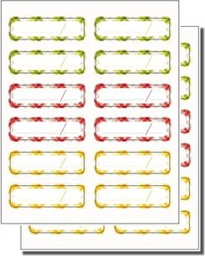 TESCOMA Nálepka na sklenice DELLA CASA, 24 ks
