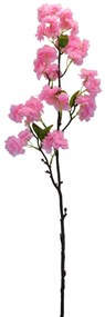 Jarní kvetoucí větev světle růžová 90 cm