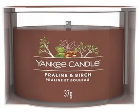 Yankee Candle Votivní svíčka ve skle Praline & Birch, 37g