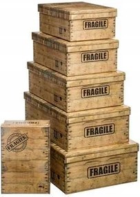 Sada 6 krabiček Fragile