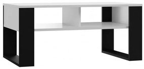 Konferenční stolek MADONNA 2P bílá / černá