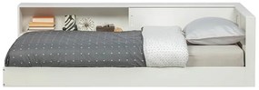 Rohová postel connect 90 x 200 cm bílá MUZZA