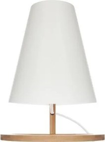 Stolní lampa s bambusovým stojanem, jedinečný produkt vhodný pro jakýkoli interiér