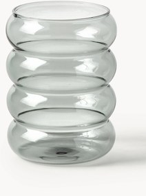 Sada ručně foukaných sklenic Bubbly, 4 díly