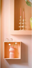 Růžová skleněná váza (výška 28 cm) Terento – Light &amp; Living