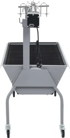 Elektrický rožeň na grilování nerezová ocel