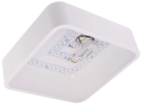 T-LED Bílé LED stropní svítidlo hranaté 400x400mm 36W CCT