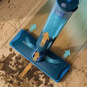 Philips 3000 series OneUp modrá / Elektrický mop / bezdrátový / 0,312