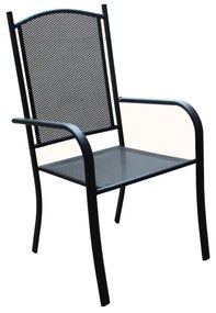 ROJAPLAST Zahradní židle - ZWMC-037, kovová