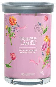 Yankee Candle vonná svíčka Signature Tumbler ve skle velká Hand Tied Blooms 567g