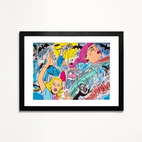 Vendula Veselá | Wona Wena Vendula Veselá | Nightmare Rám: Bílý, Velikost: 40 x 60 cm