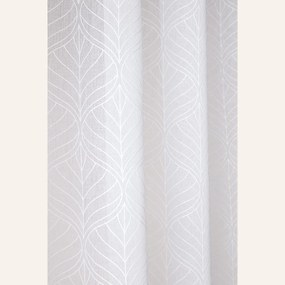 Záclona La Rossa bílá barva na stuze 140 x 230 cm