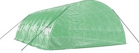 Skleník s ocelovým rámem zelený 48 m² 8 x 6 x 2,85 m 3188107