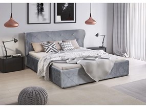 IDZ Čalouněná postel ORLANDO 160 x 200 cm Barva látky: MONOLITH 84