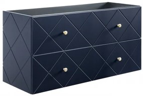 Comad ELEGANCE BLUE 82-120-C-2S skříňka pod umyvadlo 120X61x46 - Comad