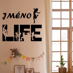 Samolepka Tanec můj život