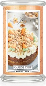 Carrot Cake – Kringle Candle – velká vonná svíčka s 2 knoty